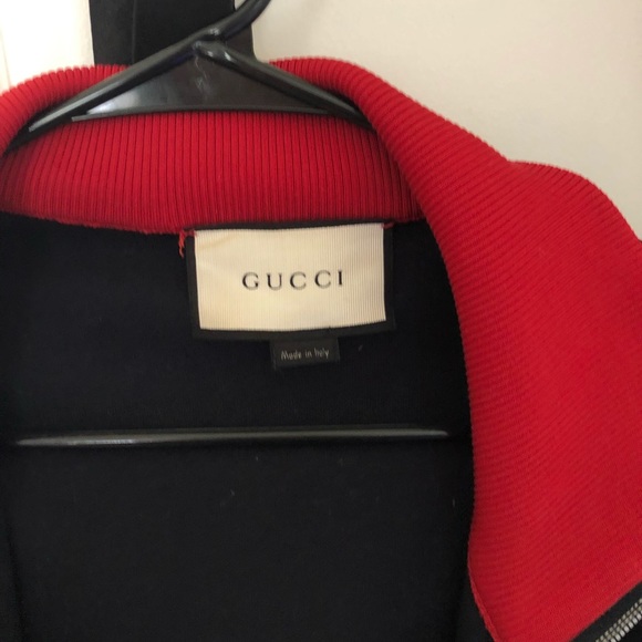 Gucci | Jackets & Coats | Gucci Gg Web Zip Up Jacket | Poshmark